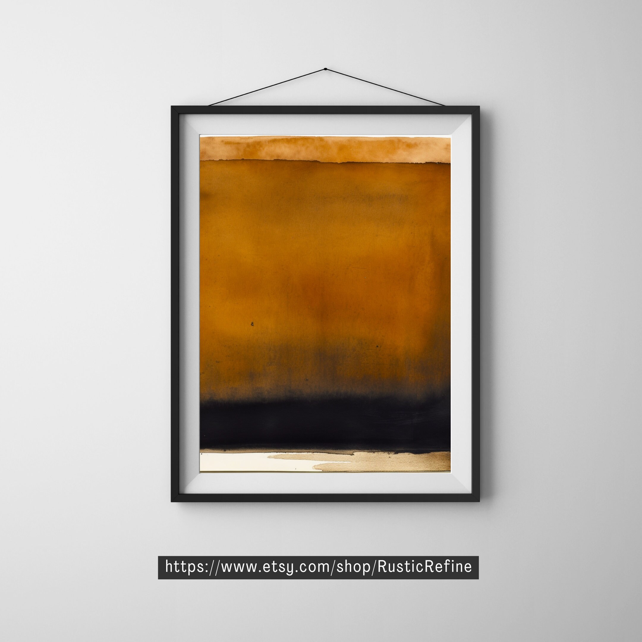 Rothko Inspired Printable Wall Art Abstract Canvas Wall Art - Etsy