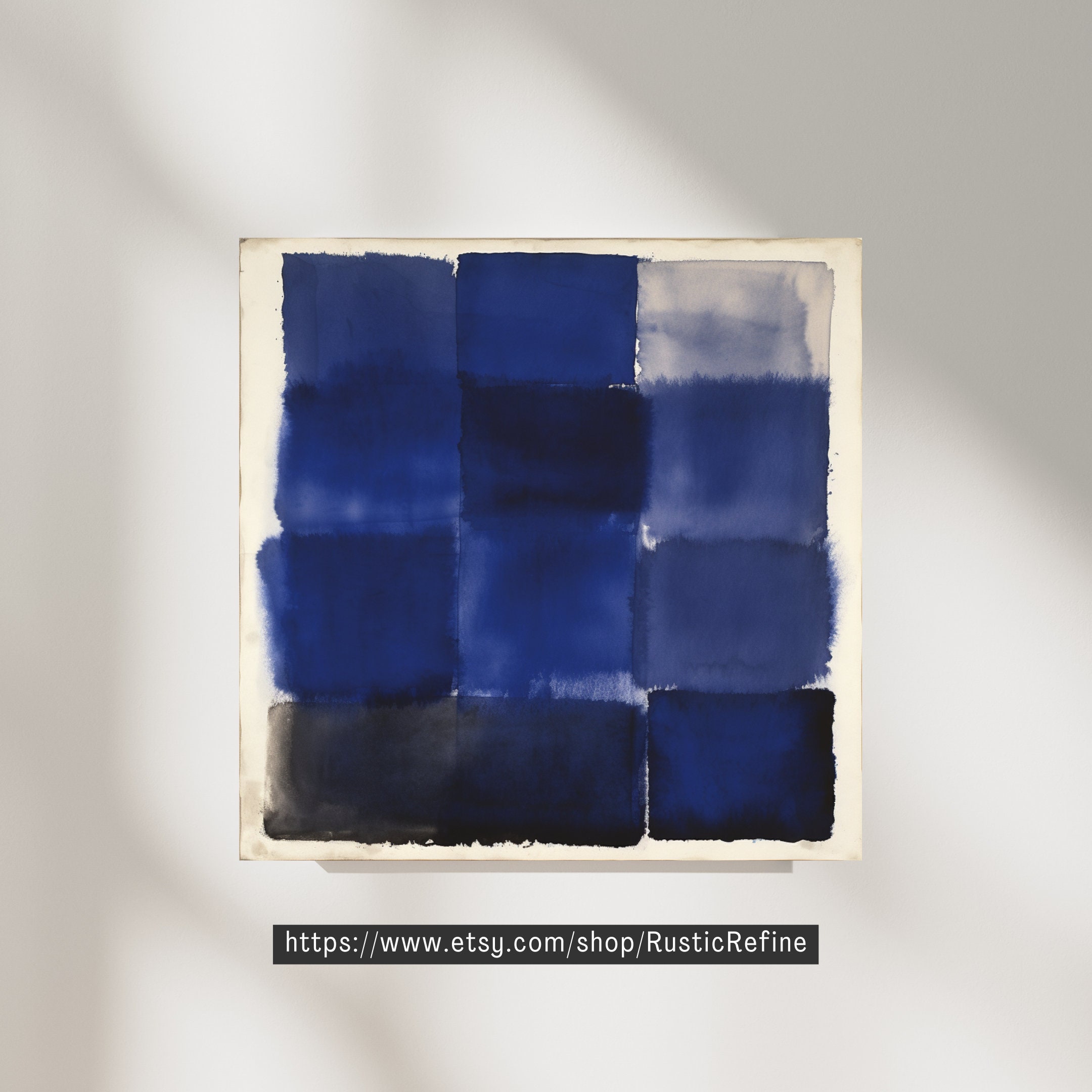 Rothko Inspired Abstract Art Print: Modern Home Decor (instant Download ...