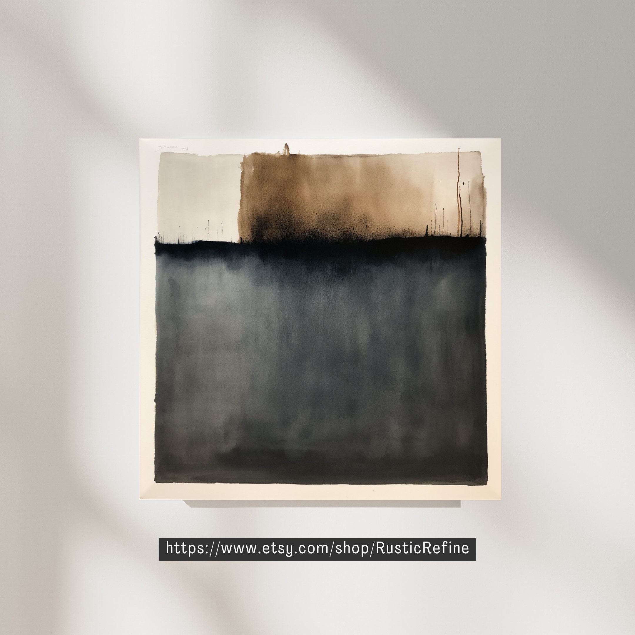 Rothko Inspired Printable Wall Art, Abstract Canvas Wall Art, Mark ...