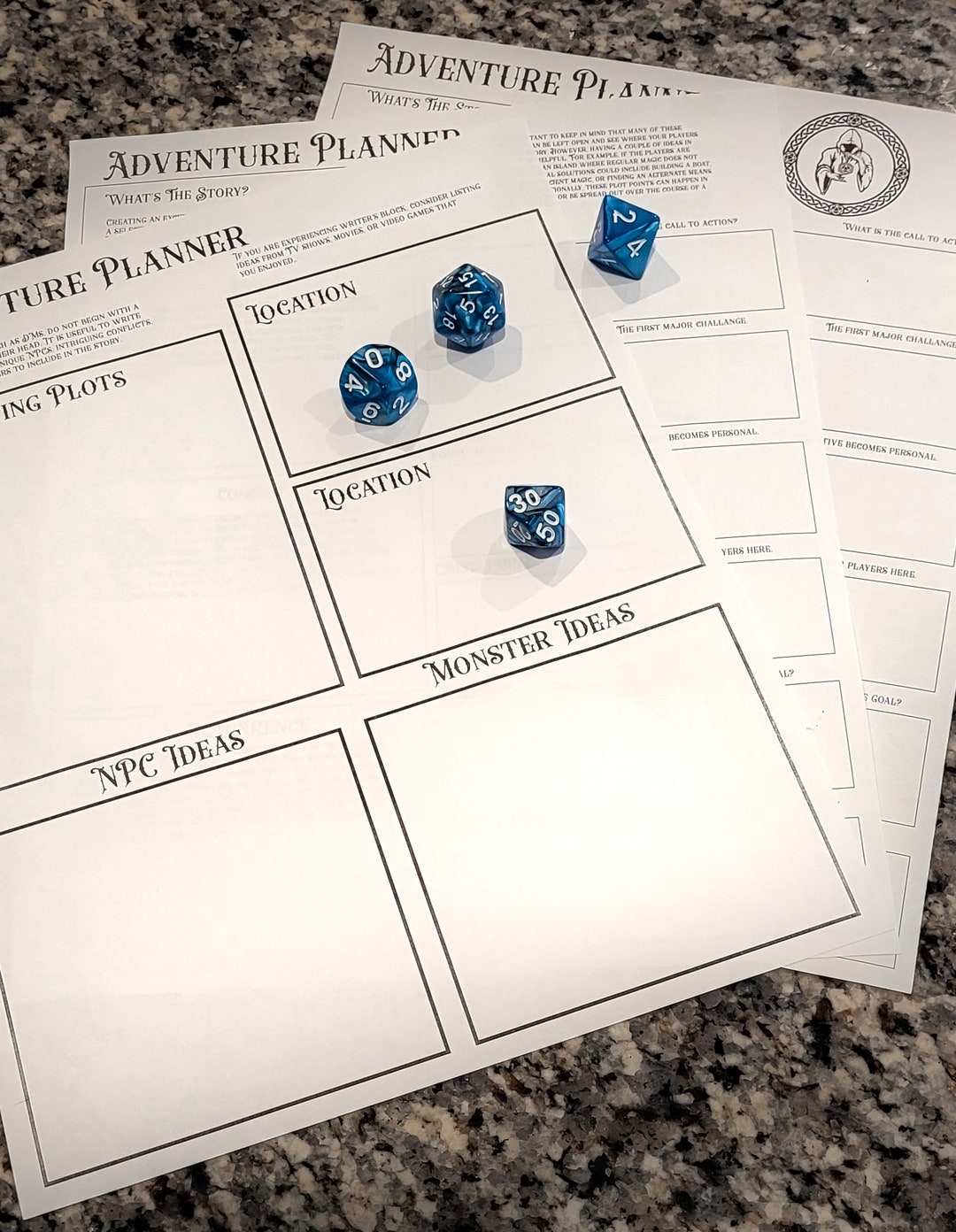 Game Master Bundle Pack | Adventure Planner for Dungeon Masters | Plan ...