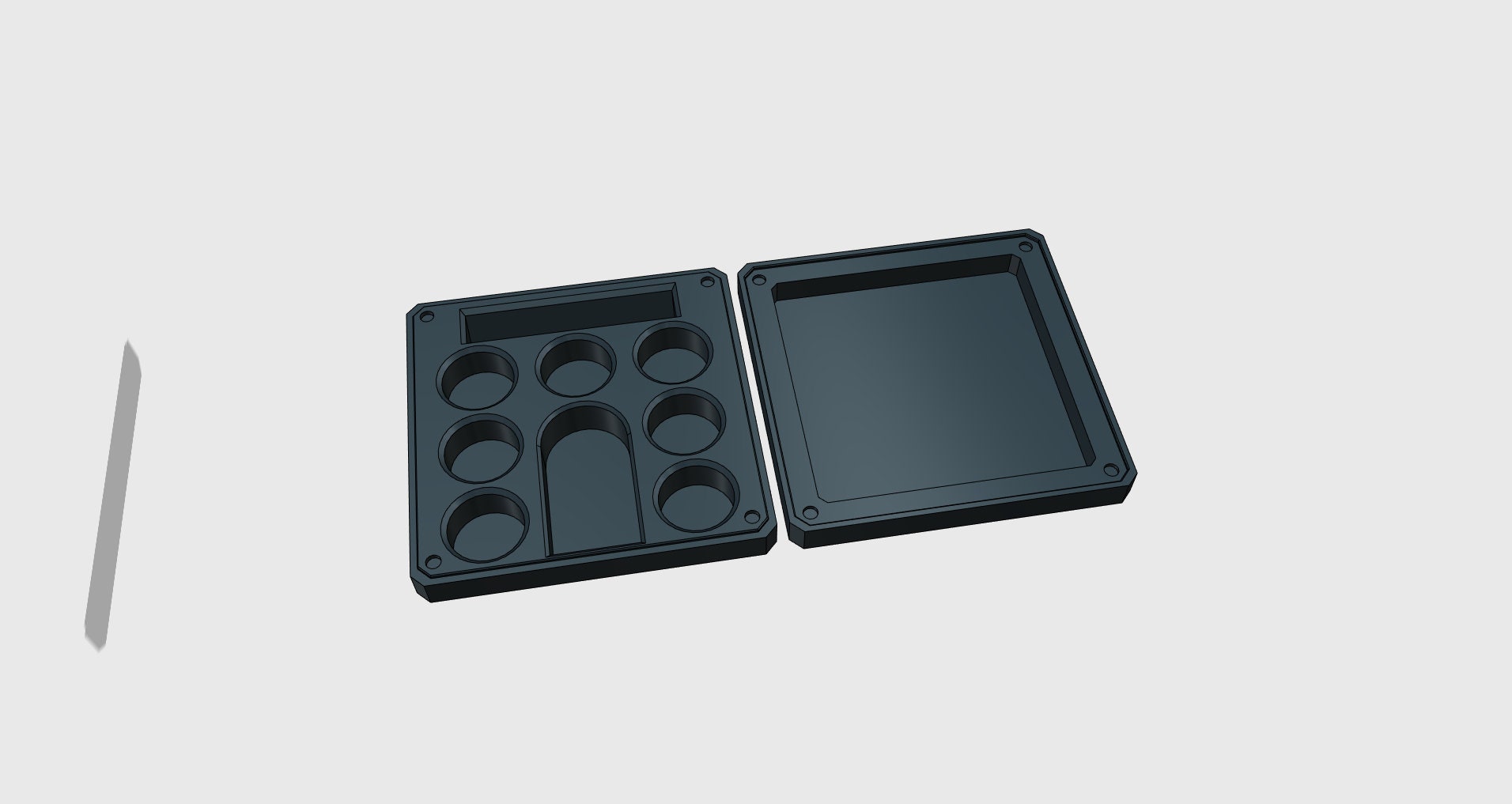 D&D Dice Box STL Files With Miniature Holder, Phone Stand, and 15 Class ...