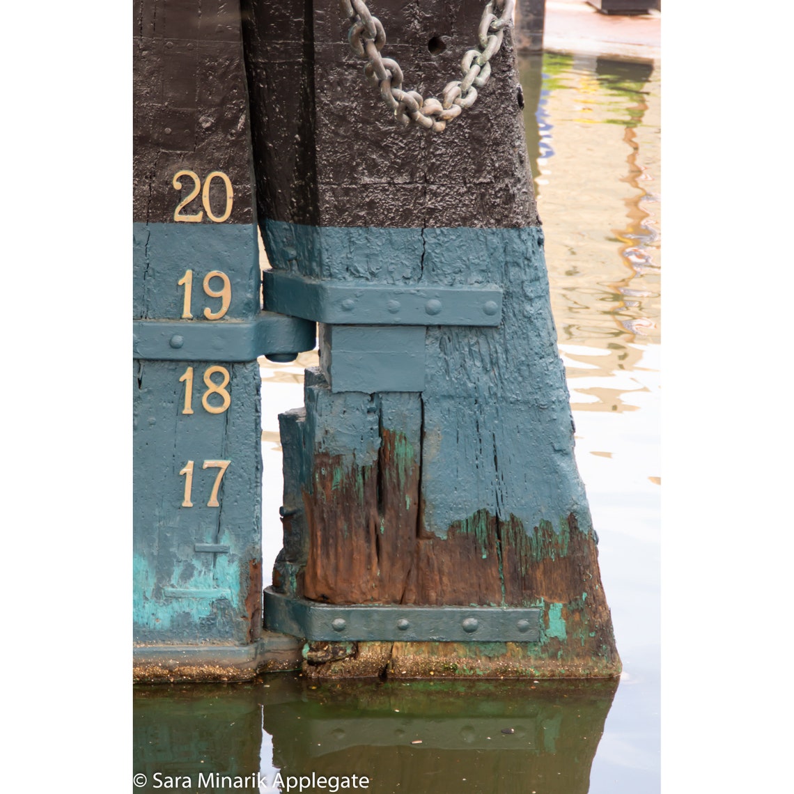 Instant Digital Download Color Photo "rutter" Water Depth Numbers From ...