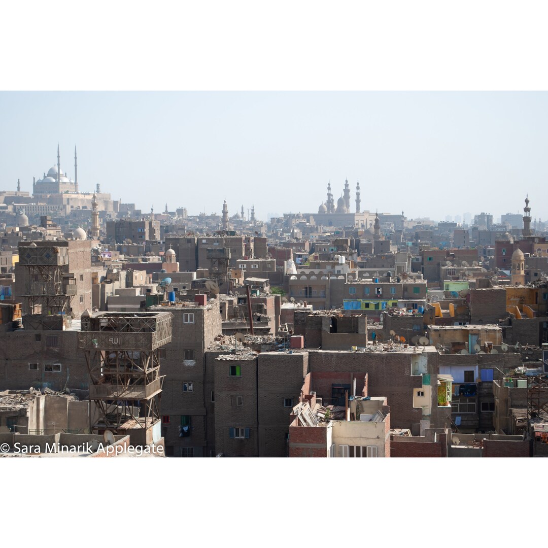 Instant Digital Download Color Photo "cairo Dichotomy I" City Skyline ...