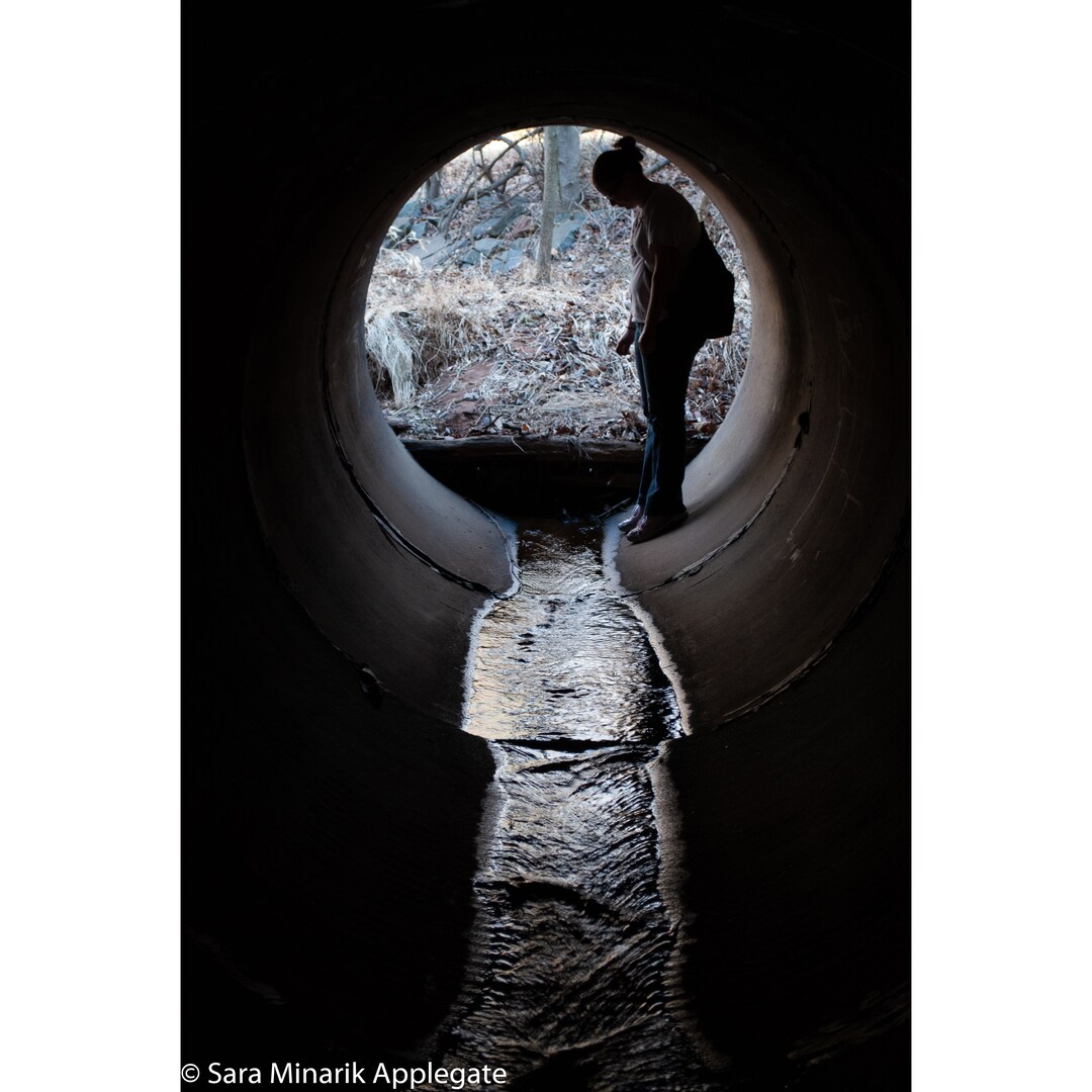 Instant Digital Download Color Photo shaft of Interspection Person in ...