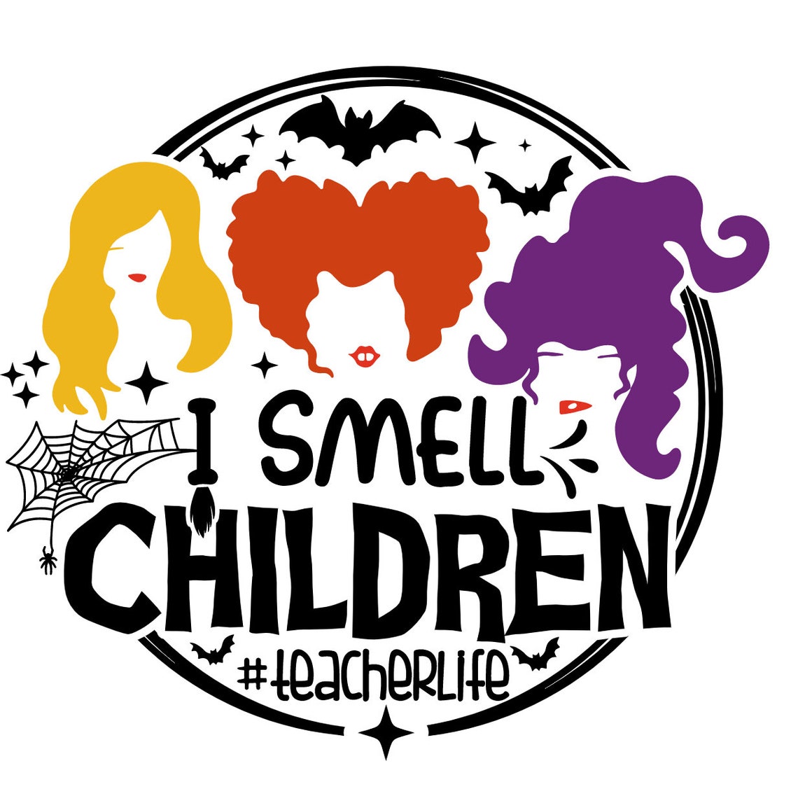 I Smell Children Teacher Life Svg, Png, Eps, Dxf - Etsy