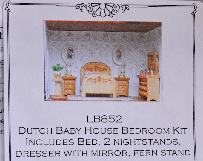 Collection of Cynthia Howe Dutch Baby House Kits Quarter Scale Bedroom ...