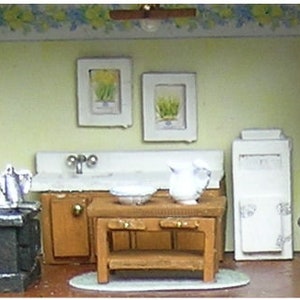 Collection of Cynthia Howe Dutch Baby House Kits Quarter Scale - Etsy