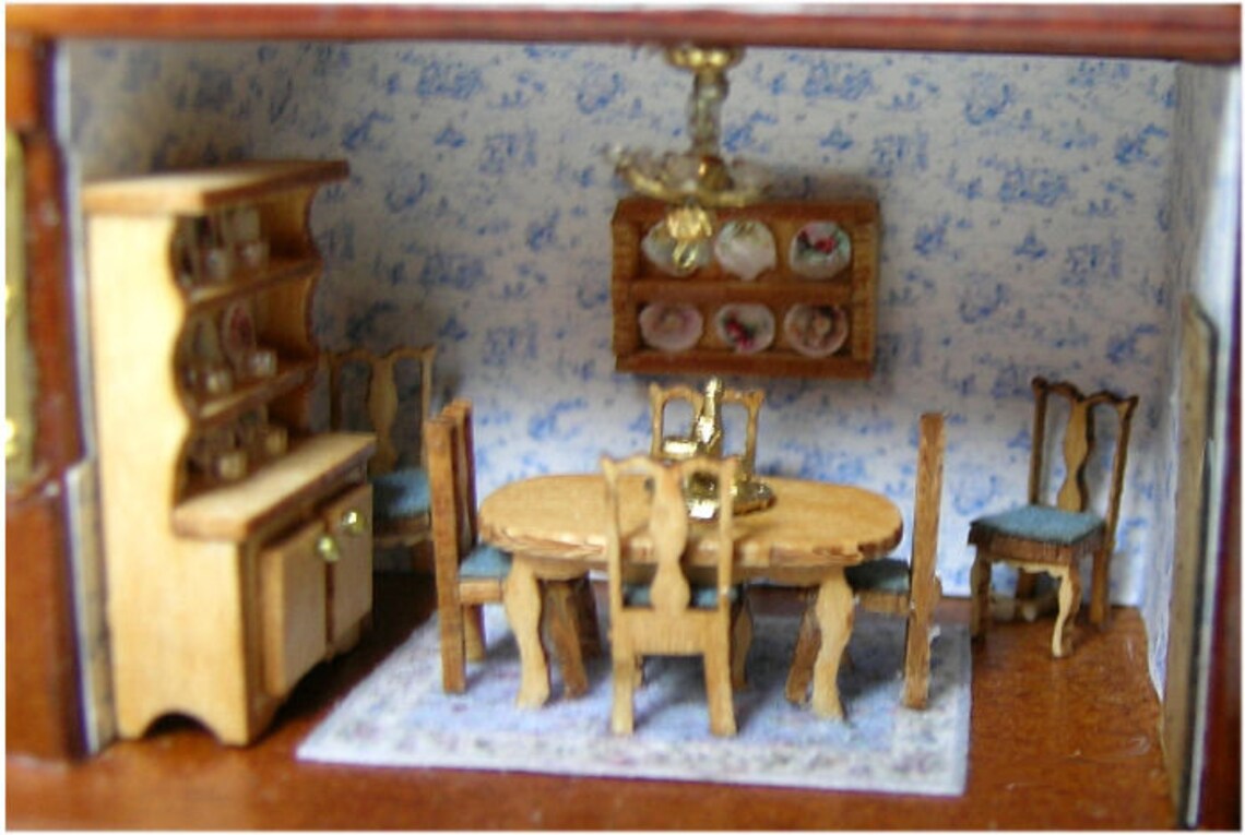 Collection of Cynthia Howe Dutch Baby House Kits Quarter Scale - Etsy