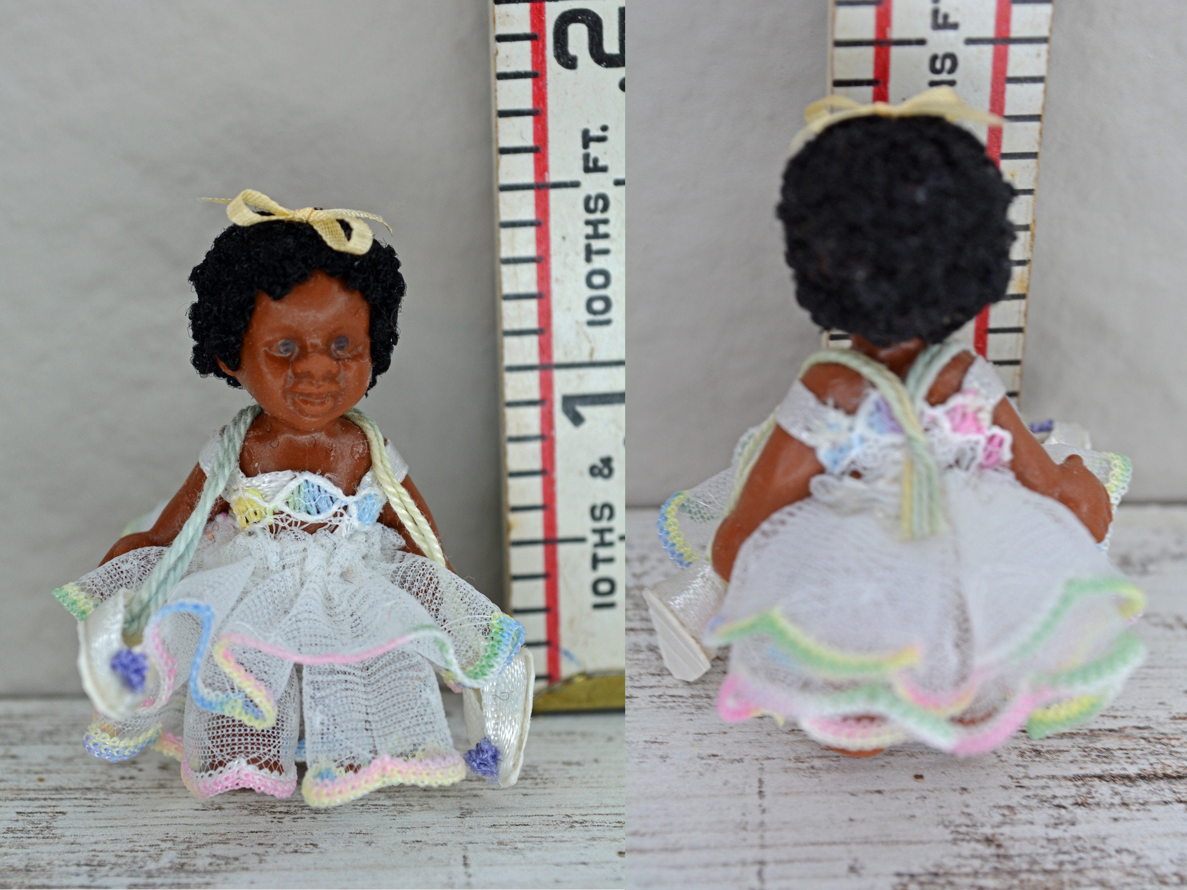 Miniature Dolls for Dollhouses Victorian Native Pilgrim Clowns Rare ...