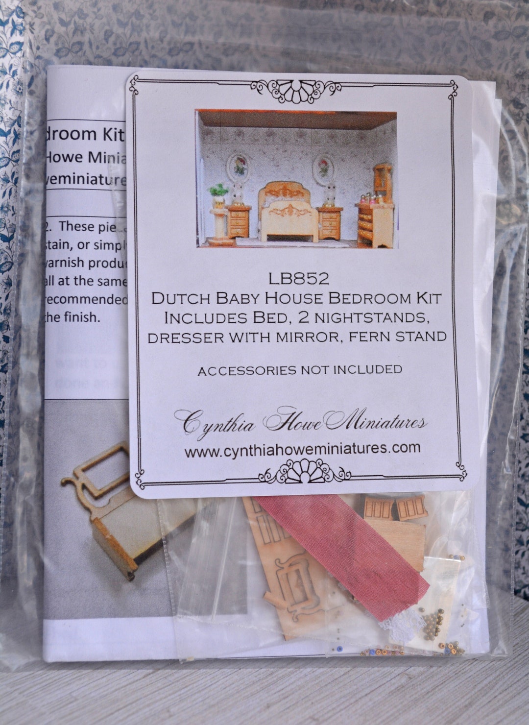 Collection of Cynthia Howe Dutch Baby House Kits Quarter Scale - Etsy