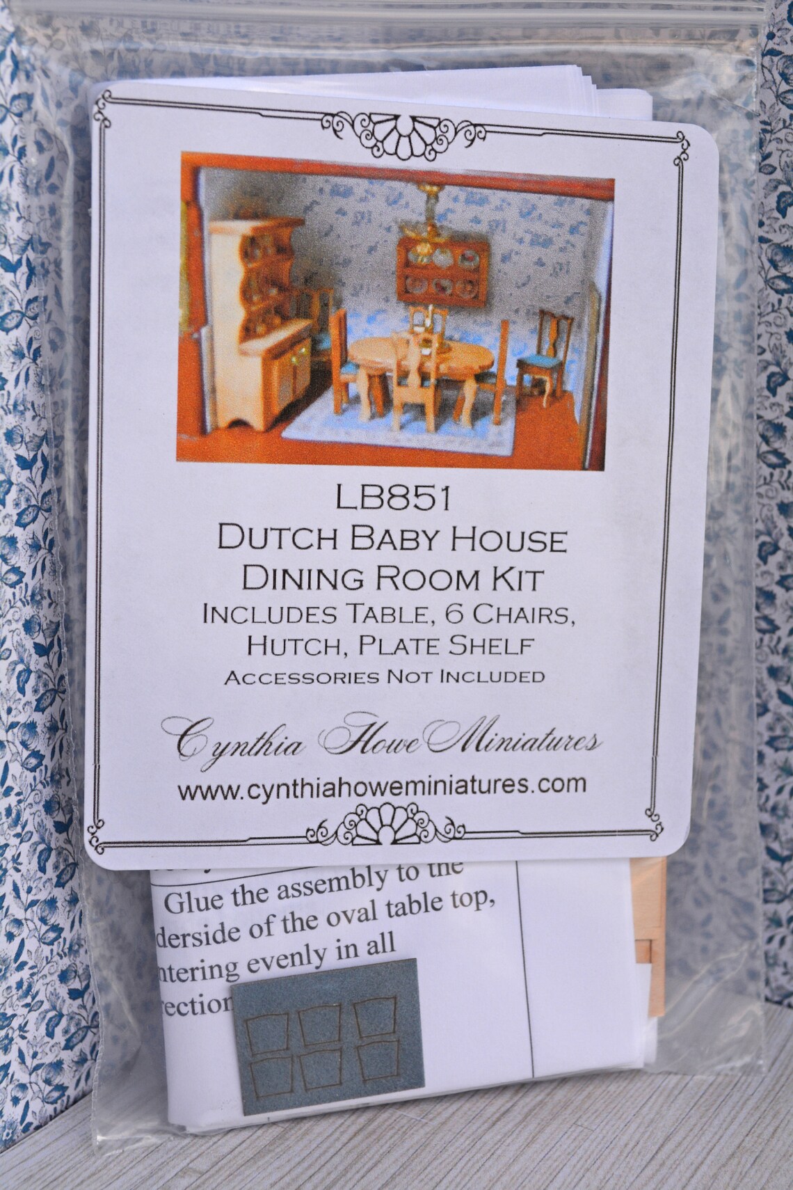 Collection of Cynthia Howe Dutch Baby House Kits Quarter Scale - Etsy
