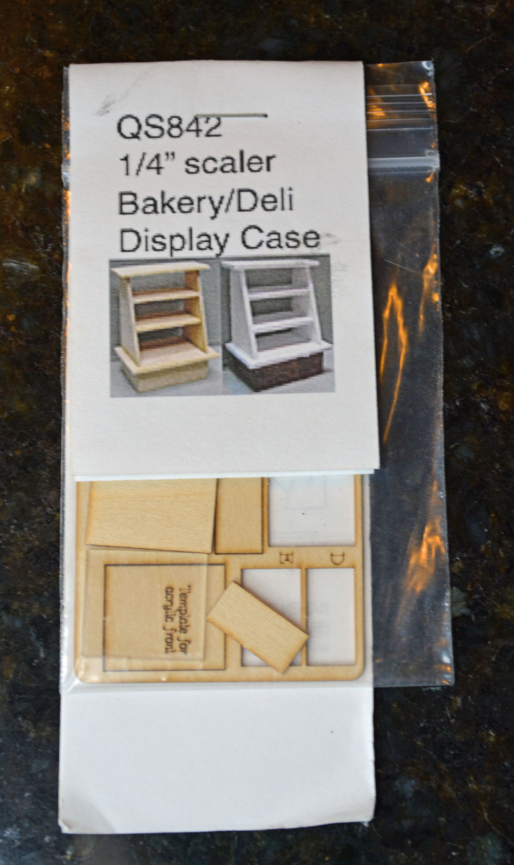 RETIRED Karen Cary Miniatures Laser Cut Kits 1/4th Quarter Scale ...