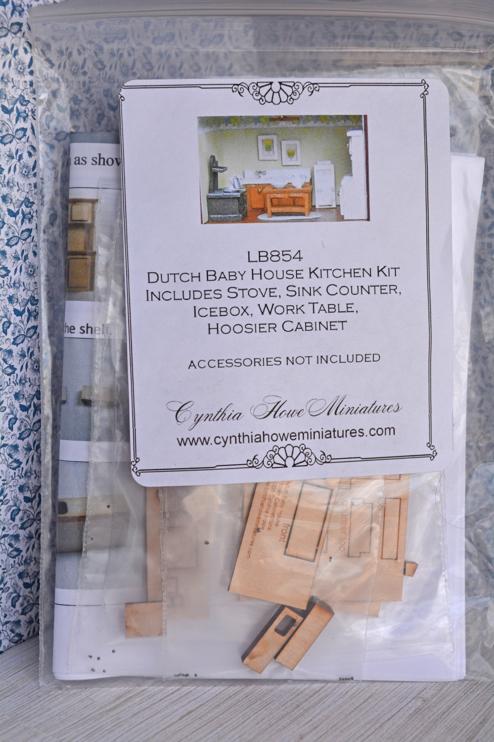 Collection of Cynthia Howe Dutch Baby House Kits Quarter Scale - Etsy