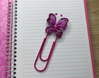 Butterfly Paperclip | Etsy