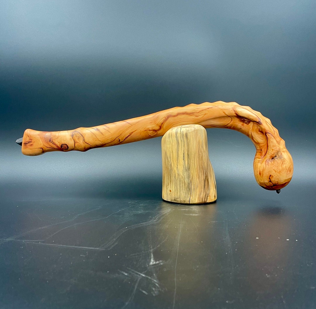 Native American, Ball Head, War Club Authentic Cherokee Made - Etsy