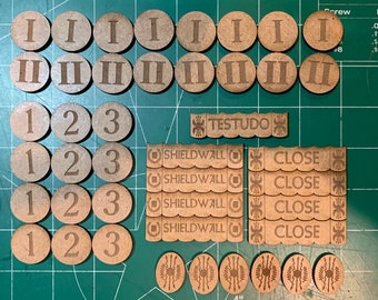 Confederate Token Set for pickett's Charge | Etsy