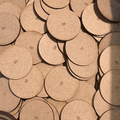 Round 120mm MDF Bases - Etsy