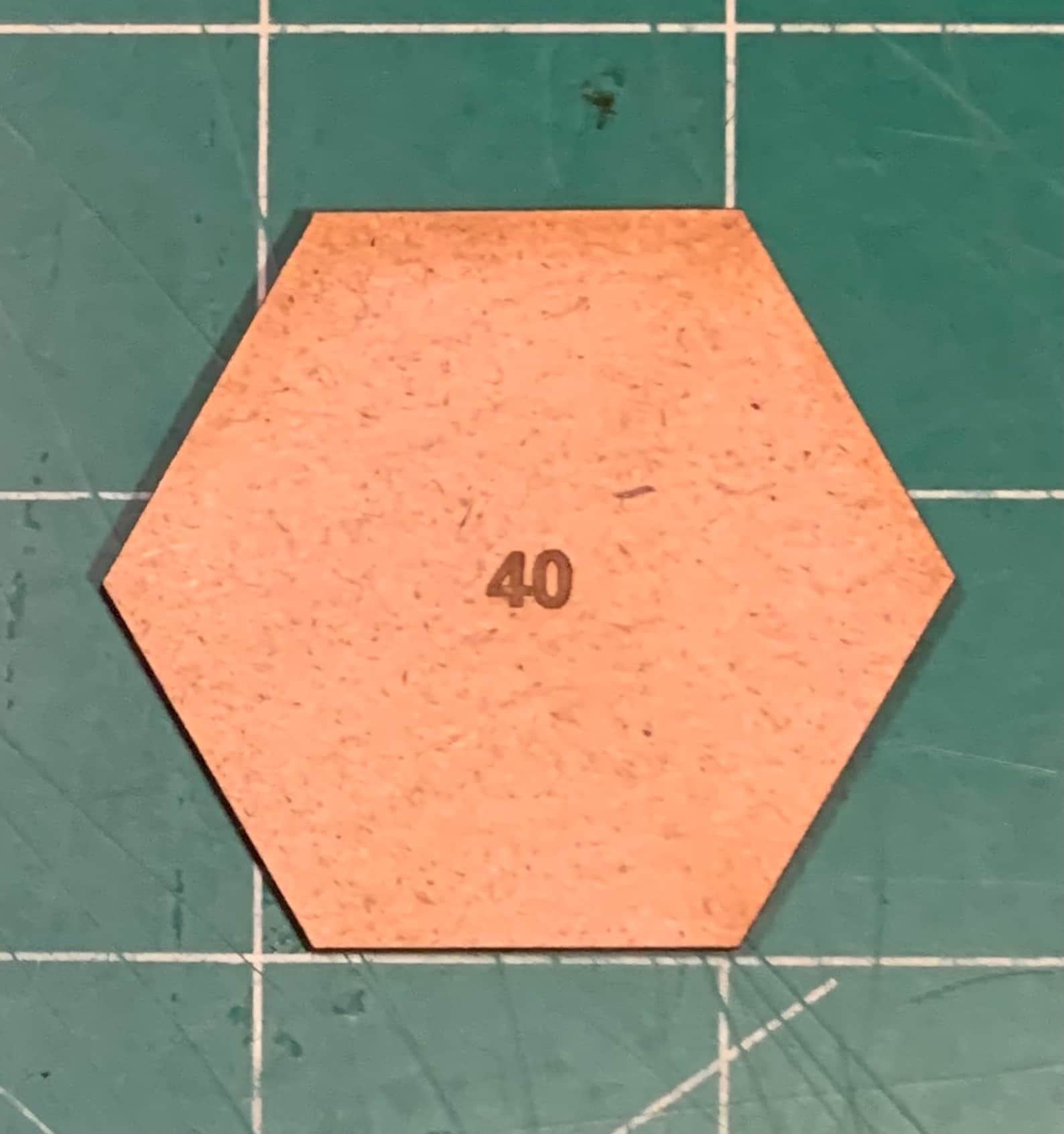 Hexagon 40mm MDF Bases (hex) - Etsy