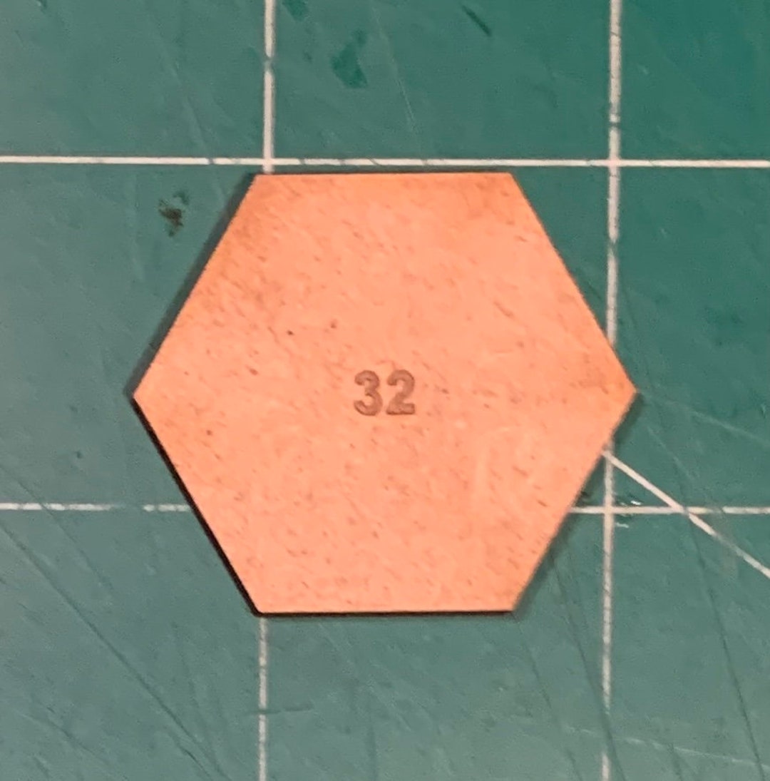 Hexagon 32mm MDF Bases (hex) - Etsy