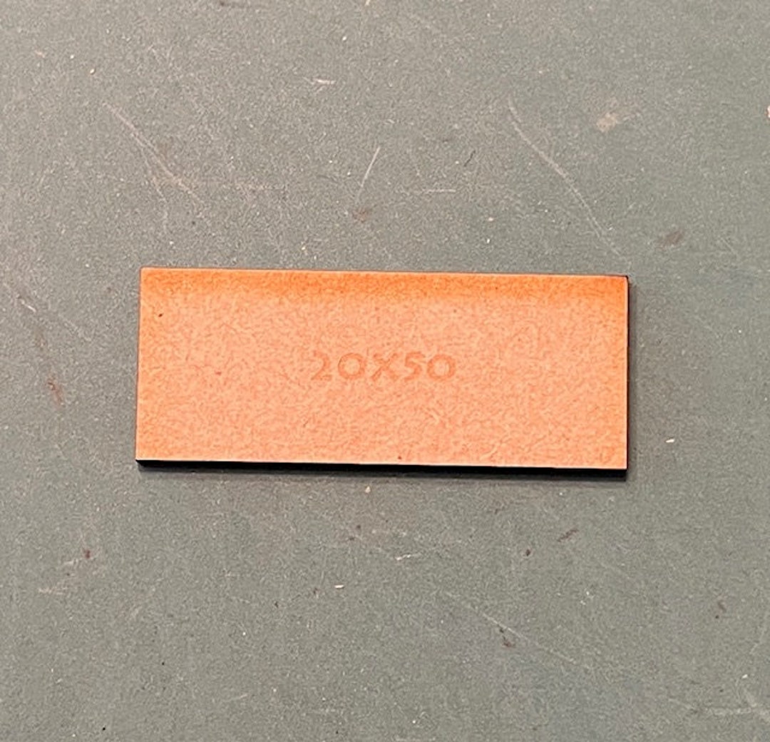 Rectangle 20 X 50mm MDF Bases - Etsy