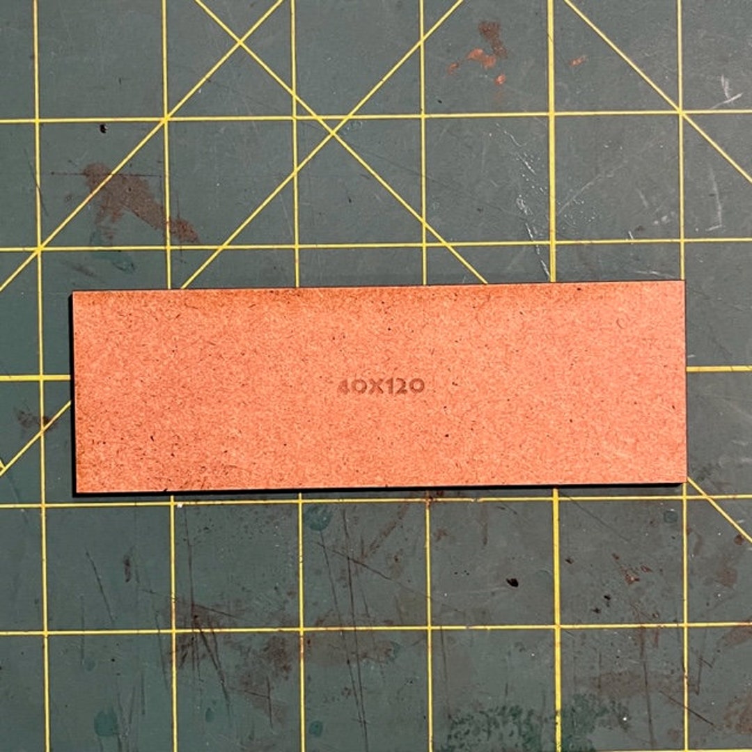 Rectangle 40 X 120mm MDF Bases - Etsy