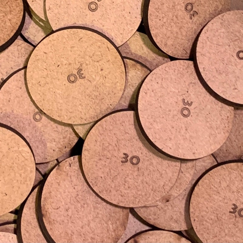 Miniature Bases Fdm - Etsy