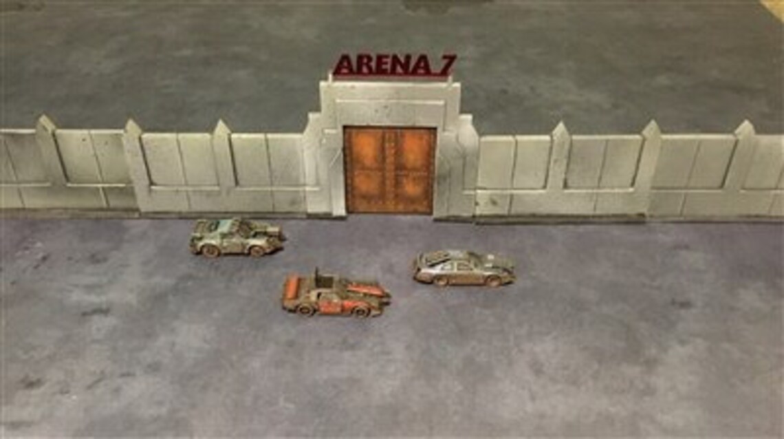 Gaslands Arena Gate & Wall Set - Etsy