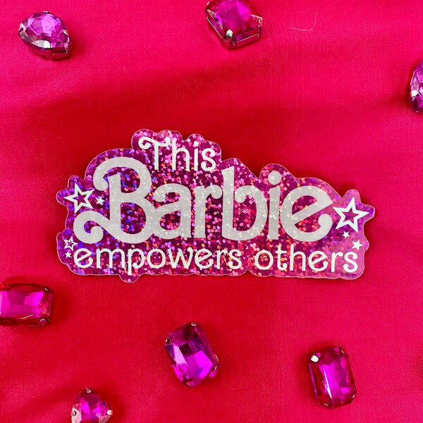 Barbie Laptop Sticker - Etsy