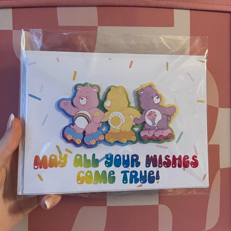 Care Bears Birthday Card - Etsy