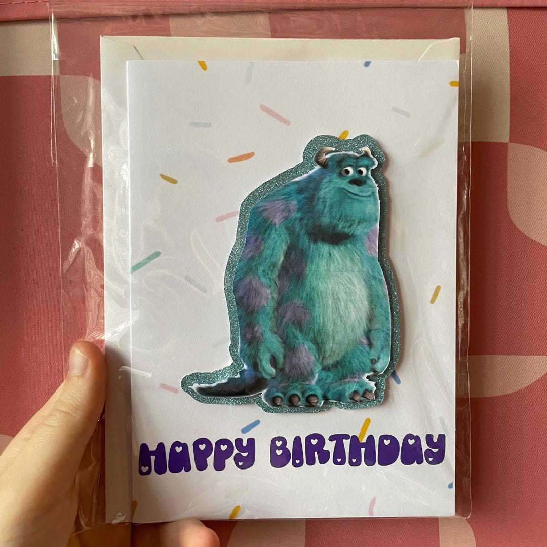 Sully Birthday Card - Etsy