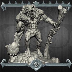 Formorian Giant Miniature for Tabletop Games Like D&D and - Etsy