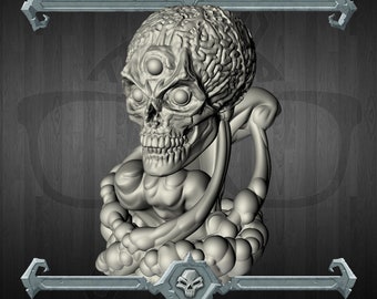 Necrophidius Bone Naga Miniature for Tabletop Games Like - Etsy