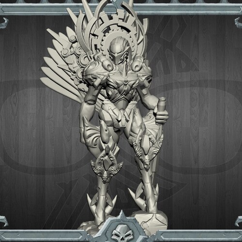 Battlebuilt Goliath Clockwork Brute Miniature for Tabletop - Etsy