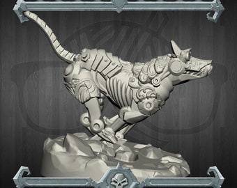 Animal Construct Dog Companion Mechanimals 32mm 28mm Miniatures for ...