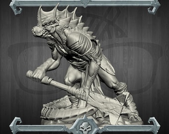 Wastrilith Sea Fiend Miniature for Tabletop Games Like D&D | Etsy