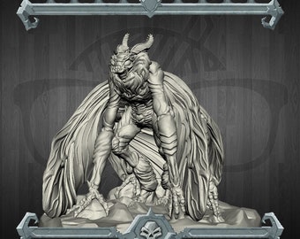 Umber Hulk Under Hulk Miniature for Tabletop Games Like - Etsy