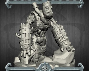 Dnd Barrel Golem | Etsy