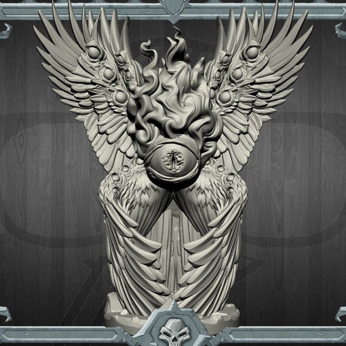 Biblical Angel Ancient Eye Angel Miniature for Tabletop - Etsy