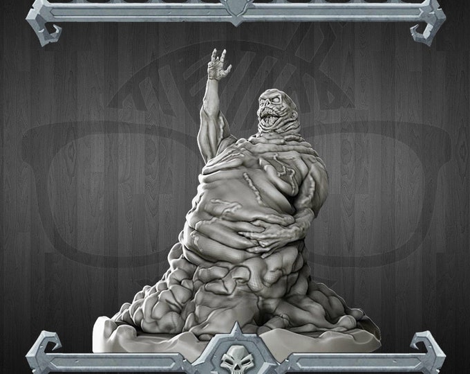 Wastrilith Sea Fiend Miniature for Tabletop Games Like D&D - Etsy