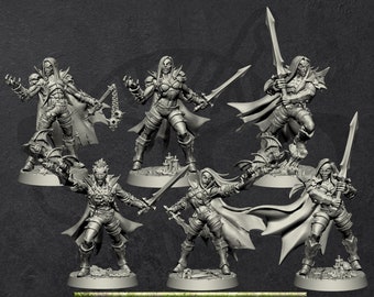 Souless Vampires Vampire Warriors 28mm Miniatures for - Etsy