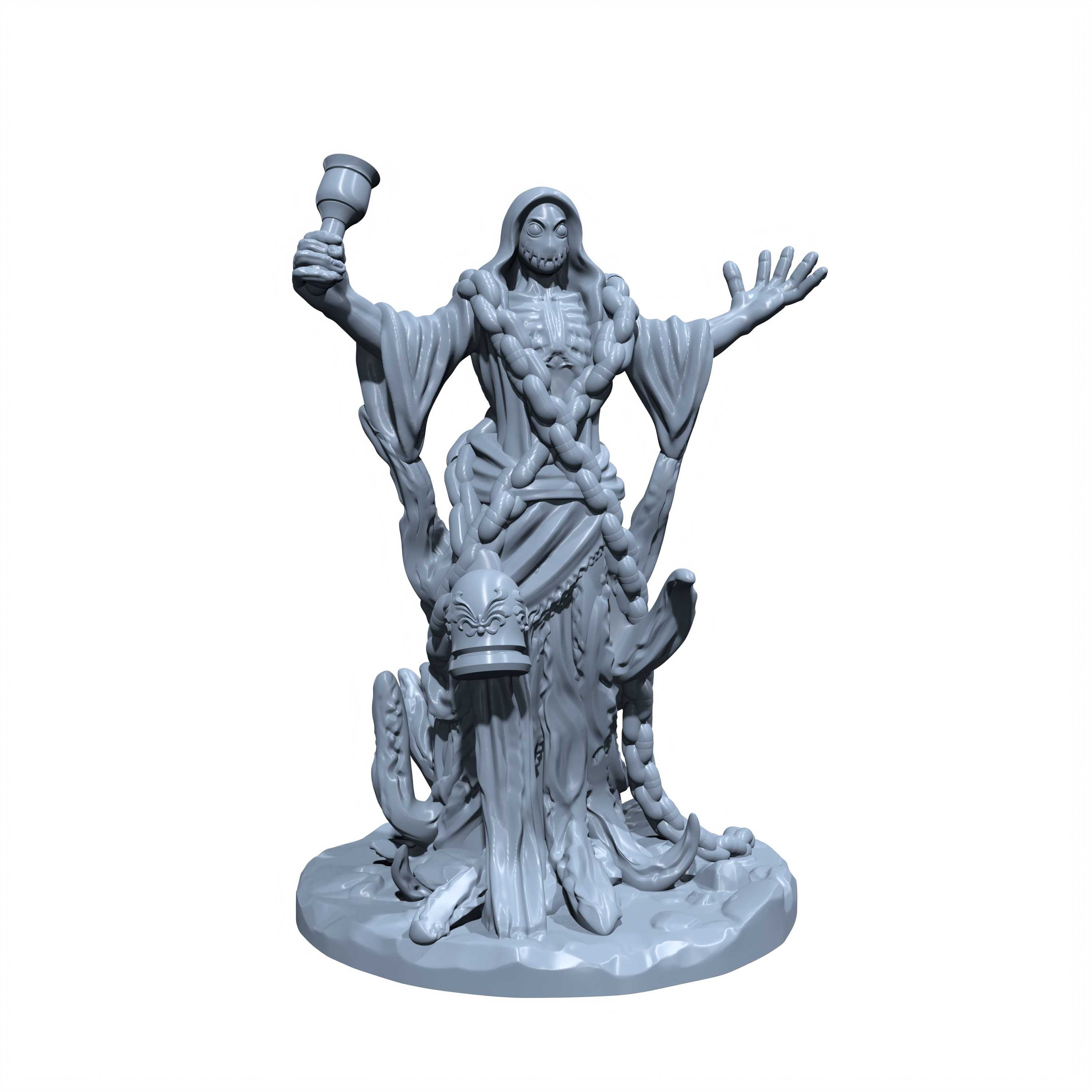 Spirit of the Deep | Kraken Priest Miniature for Tabletop Games Like D ...