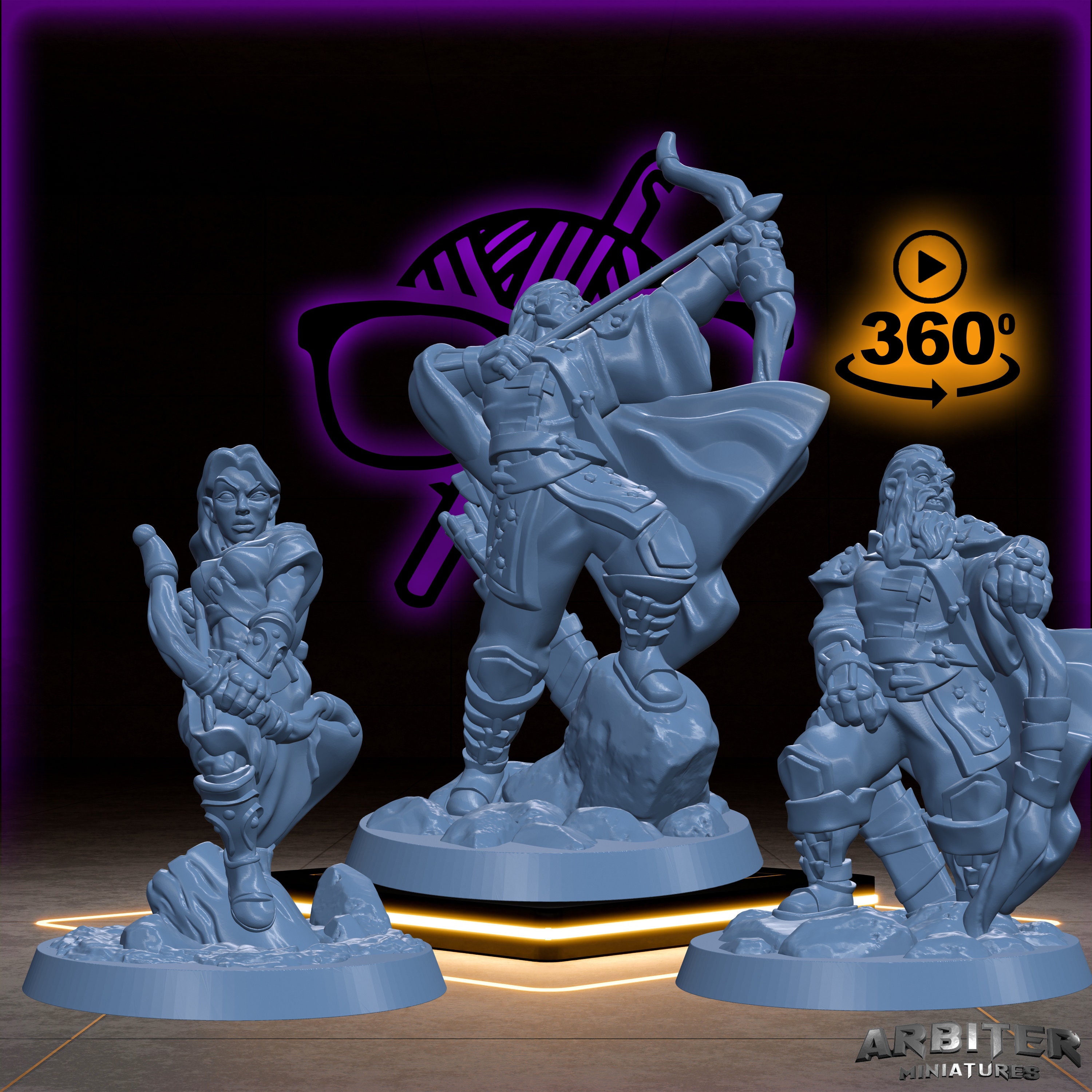 Purple Arbiter Shoes