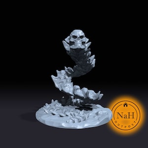 Necrophidius | Bone Naga | Miniature for Tabletop Games Like D&D and ...