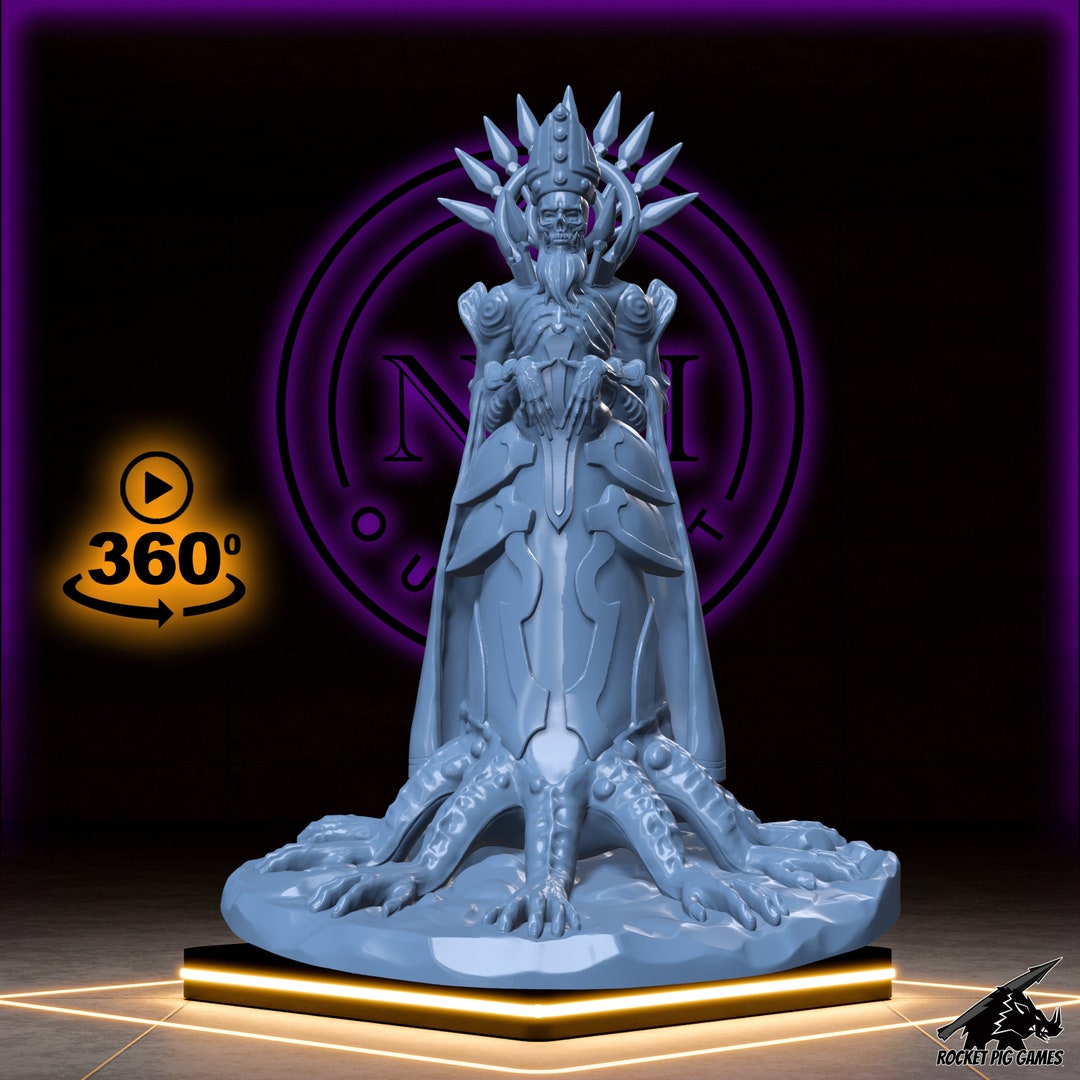 Ethereus the Unhallowed Dark Pope Undead Aberration Miniature for ...