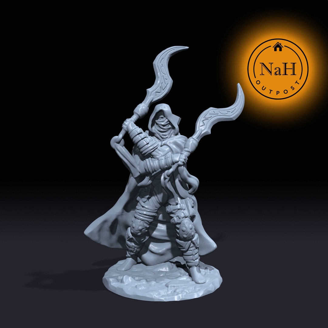 Damien Voidstrider | Shade Stalker | Human Shadow Rogue | Miniature for ...