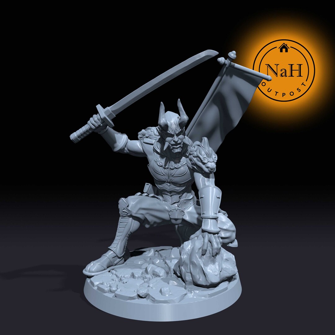Throgg Ironsoul | Tatsu | Martial Artist Monk Miniature for Tabletop ...