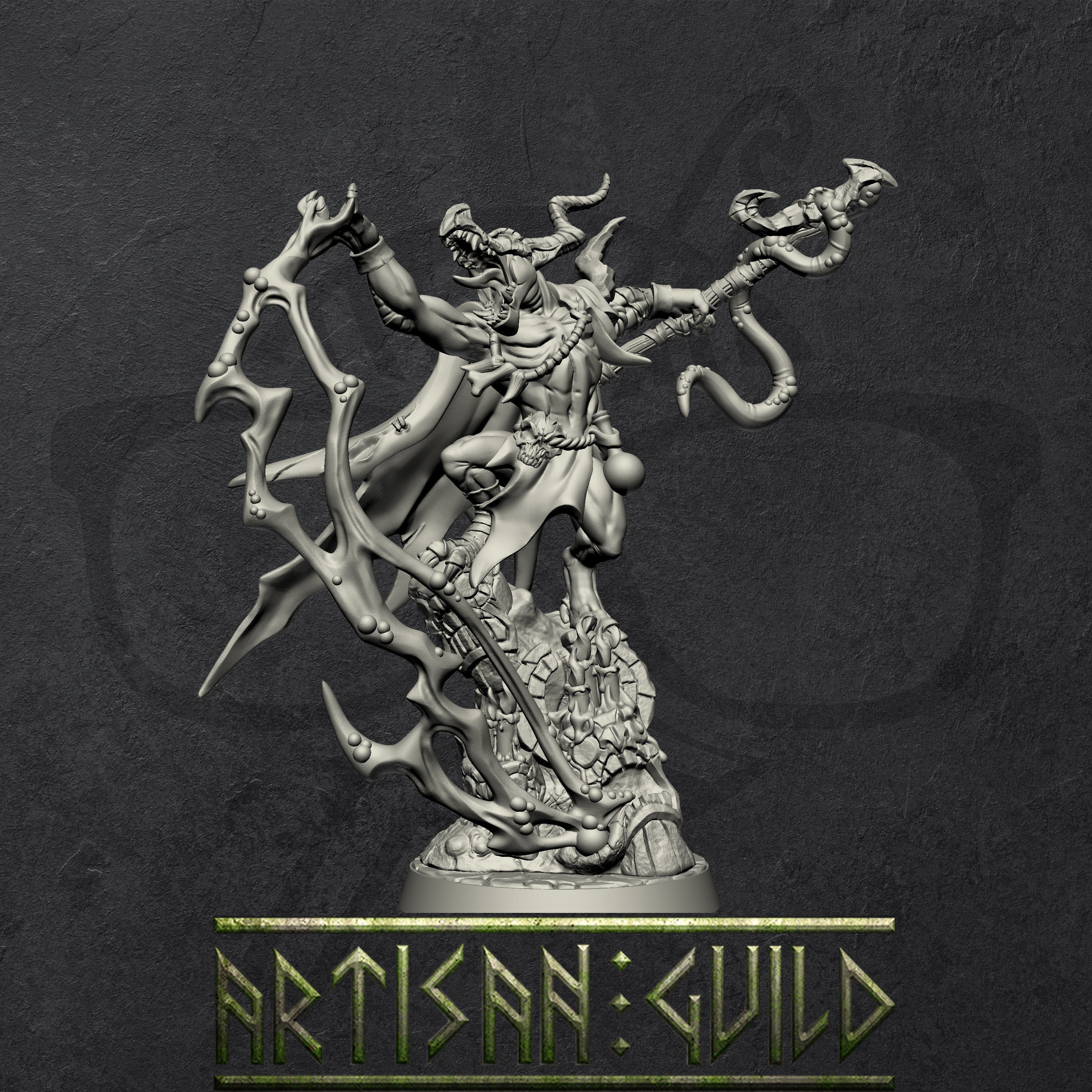 Kornutaaz the Plaguemancer Plague-mine Kobold Spellcaster - Etsy