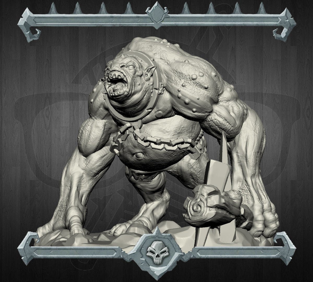 Miniature Toys Toys & Games Toys Pathfinder 40k War Gaming Cavern Troll ...