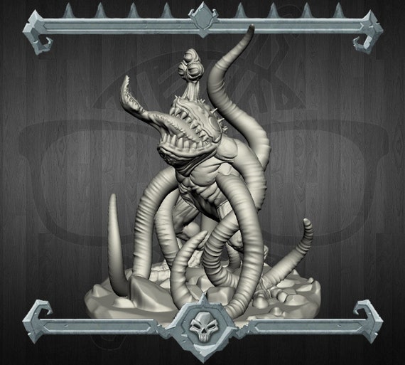 Froghemoth Boghemoth Miniature for Tabletop Games Like D&D - Etsy