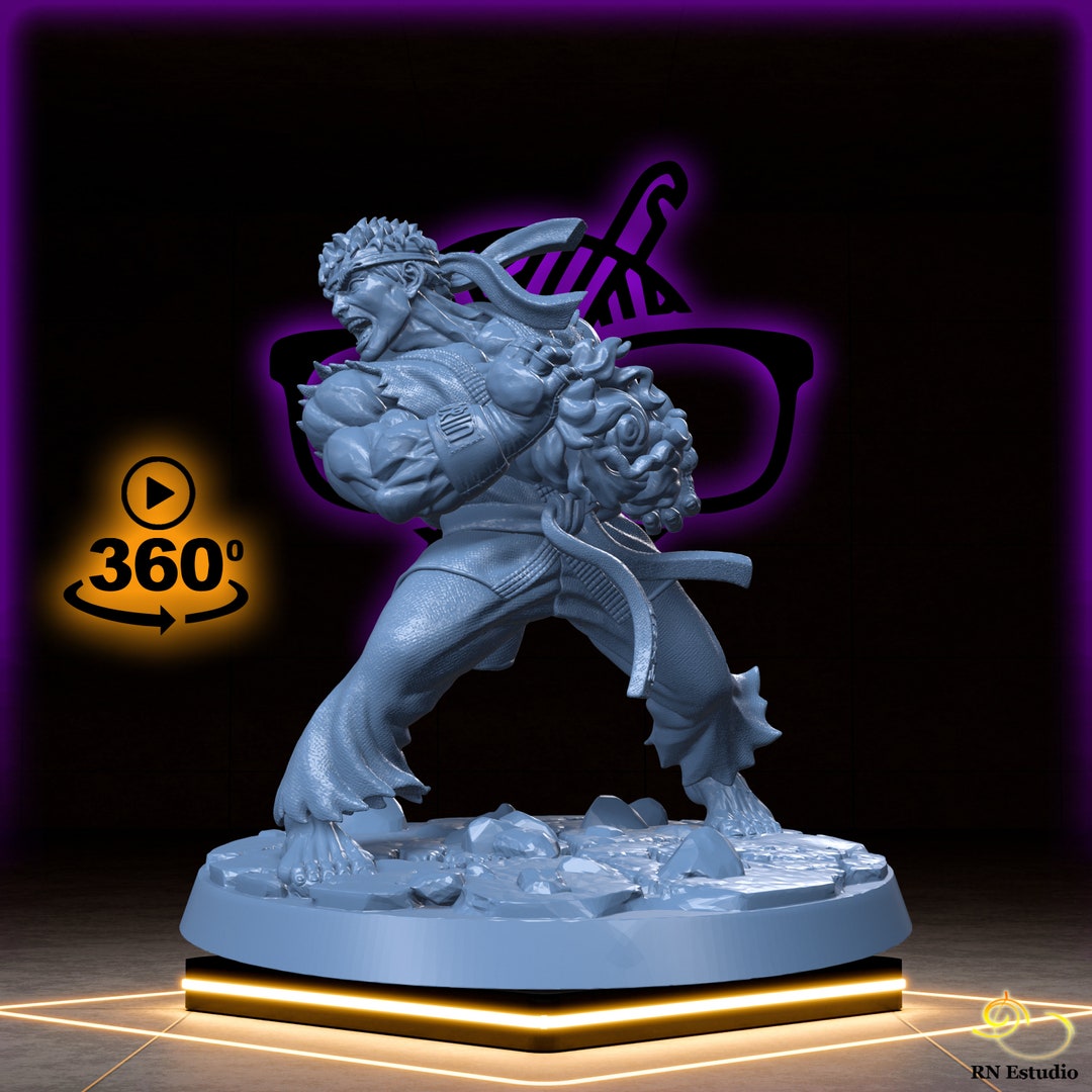 Throgg Ironsoul Tatsu Martial Artist Monk Miniature for Tabletop Games ...